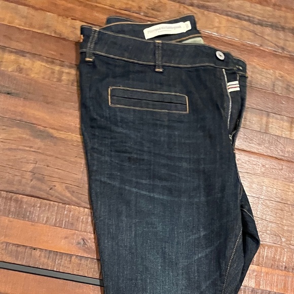 Pilcro | Jeans | New Pilcro High Rise Dark Denim With Zipper On Legs ...